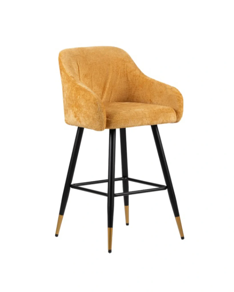 Zurich Mustard Bar Stool - MiHOMEUK